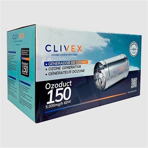 Ozoduct Clivex Inline Ozone Generator Gb The Green Brand