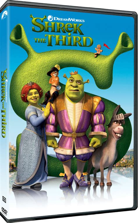 Shrek The Third Dvd Cover Shrek 3 D Dvd Cover 2004 R1
