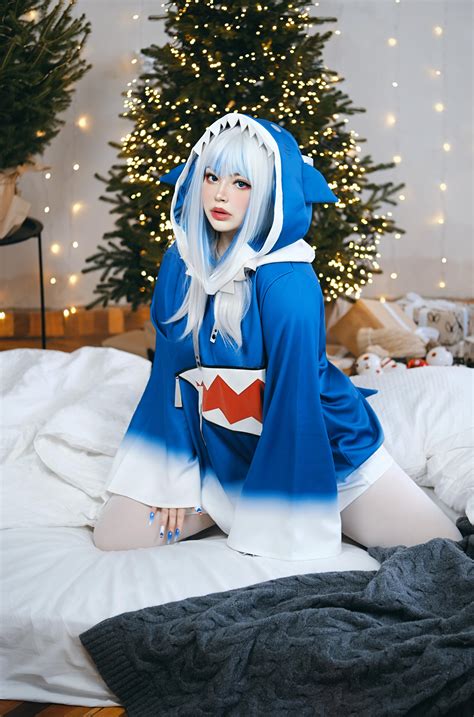 New Clothes Gawr Gura Cosplay Hololive Vtuber Gawr Gura Small Shark The Best Porn Website