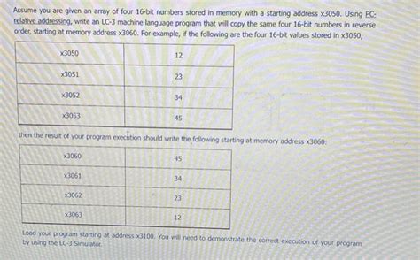 Assume You Are Given An Array Of Four 16 Bit Numbers