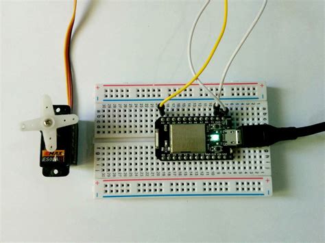 Taking Electronics To The Internet Iot Servo 5 Steps With Pictures Instructables