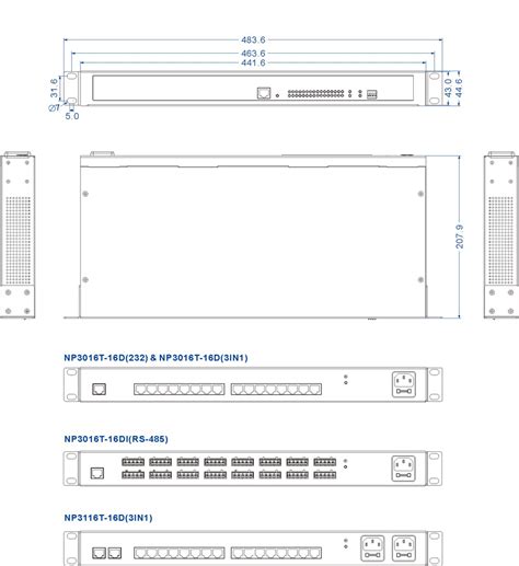 NP3016T Series