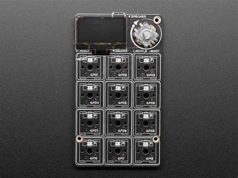 Adafruit Macropad Rp2040 Starter Kit 3x4 Toetsen Encoder Oled Opencircuit