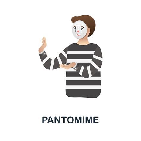 테이블 게임 컬렉션에서 무언극 아이콘 3d 그림 웹 디자인 템플릿 Infographics 등을 위한 크리에이 티브 무언극 3d 아이콘 프리미엄 벡터