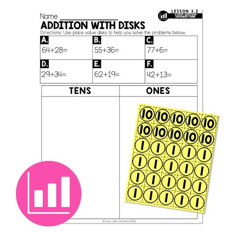 Lucky To Learn Math 2 Digit Addition With Expanded Form Lesson 32 Differentiation
