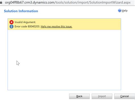 Unable To Install Core Components Solution Issue Microsoft Powerapps Tools GitHub