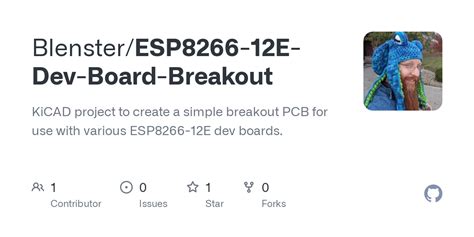 GitHub Blenster ESP8266 12E Dev Board Breakout KiCAD Project To Create A Simple Breakout PCB