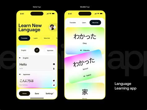 Mobile App Language Learning By Sajon For Orix Creative On Dribbble