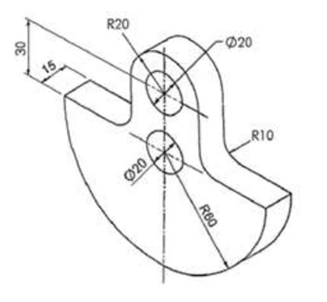 Isometric Drawing Of Peace Gesture