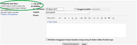 Tutorial Setting Automatic Reply Di Email CARA MEMBUAT WEBSITE