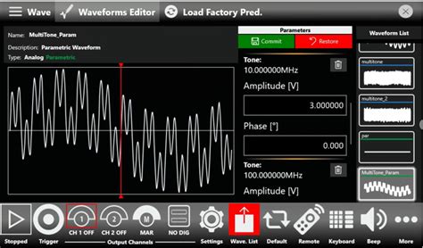 Active Technologies Avoid Phase Discontinuity In Arbitrary Waveform Generator