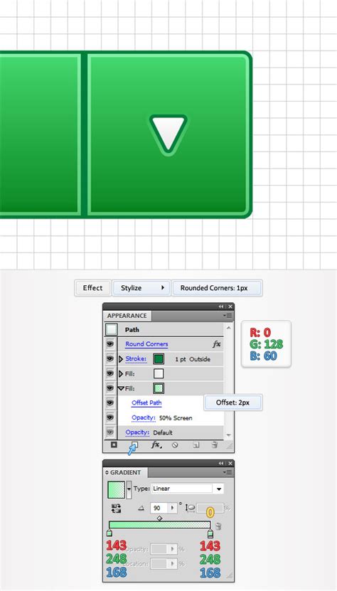 Adobe Illustrator Tutorial Create A Simple Drop Down Menu