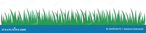 Grass Field Banner Vector Illustration Stock Vector Illustration Of