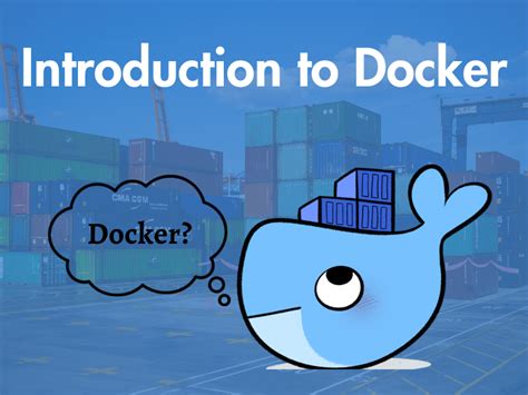 1 introduction to docker a beginner s guide to docker