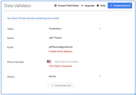 What Validations Should Data Validator Add To Airtable R Airtable