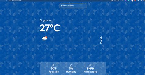 React Weather App Codesandbox