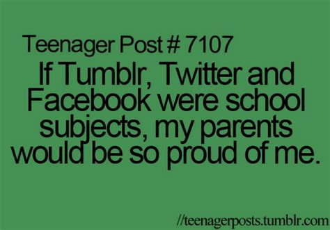 Teenager Posts About School