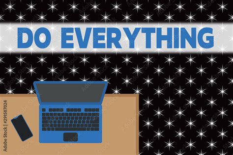 Word Writing Text Do Everything Business Photo Showcasing Jack Of All Trades Self Esteem Ego