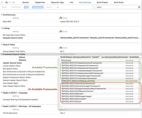 Ios No Such Module Using Xcode 8 Even After Installing The Pod