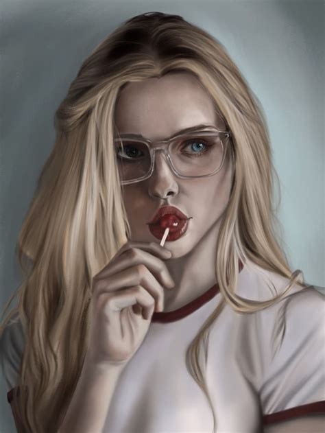 Портрет девушки в стиле Реализм на