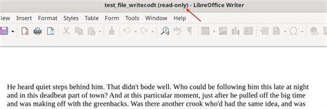 How To Make Read Only Documents In Libreoffice And Openoffice