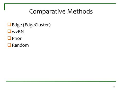 Ppt Multi Label Relational Neighbor Classification Using Social