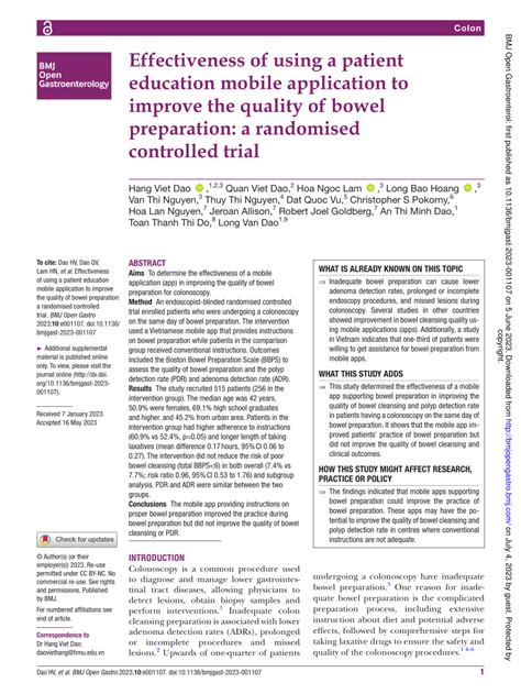 Pdf Effectiveness Of Using A Patient Education Mobile Application To