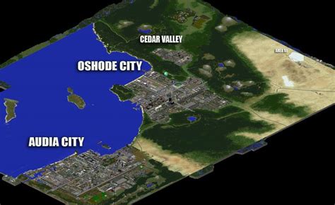 Audia Project The World Record Size Minecraft City Minecraft Map Minecraft City City City Maps