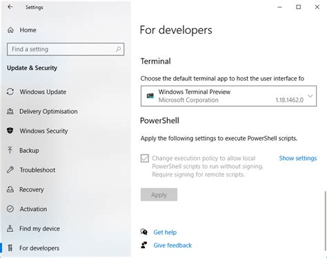Default Terminal Is Now Supported On Windows 10 · Microsoft Terminal