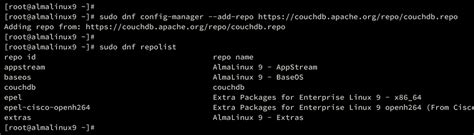 How To Install Apache Couch DB On AlmaLinux 9
