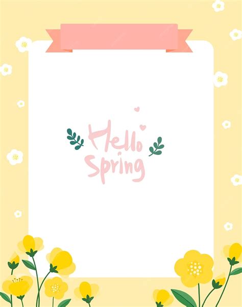 꽃의 배경 3 프리미엄 벡터