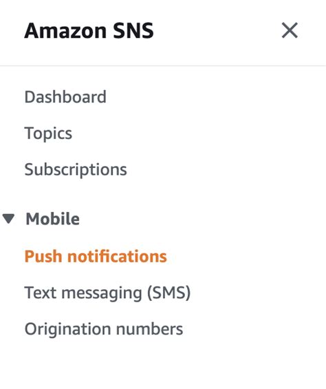 Amazon Web Services How To Set Aws Sns Mobile Push Notifications Through Cloudformation