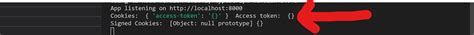 Javascript Unable To Read Cookie Sent From React Js Frontend On