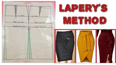 How To Draft Basic Skirt Pattern Professionally Youtube