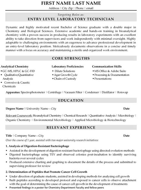Top Biotechnology Resume Templates And Samples