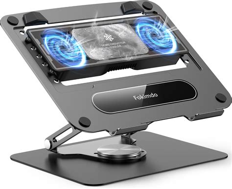 Xmax Furniture Laptop Cooling Stand With Rotation Base Detachable Thermoelectric Cooler