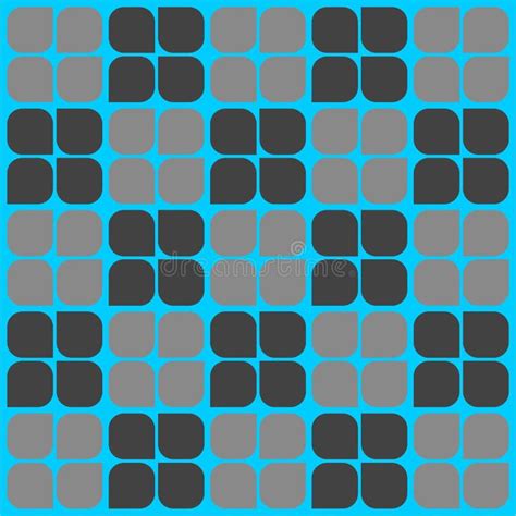 Seamless Geometrical Puzzle Styles Pattern Vector Cdr Coreldraw X16 Stock Vector Illustration