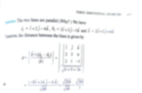 SOLUTION D Geometry Distance Between Two Parallel Lines Studypool