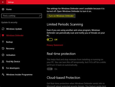 Windows Defender Not Disabled Correctly After Installing Kis 2017