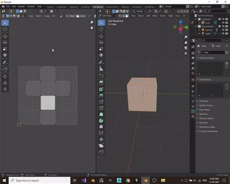 Modeling Select Objects Through Uv Island Blender Stack Exchange