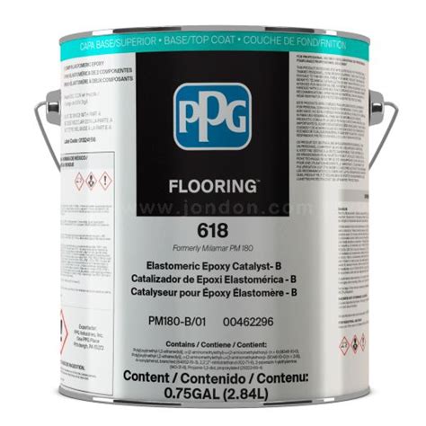Ppg 618 Elastomeric Epoxy Waterproofing Membrane Part B 1 Gl