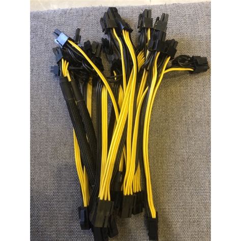 Dây Cáp Chia Nguồn Gpu Pcie 6 Pin Ra 2 đầu 6 2 Shopee Việt Nam