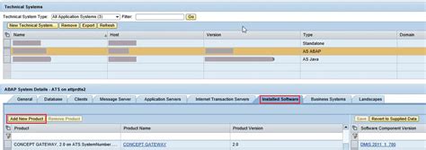 Register Sap Abap System In Sld Sap Integration Hub