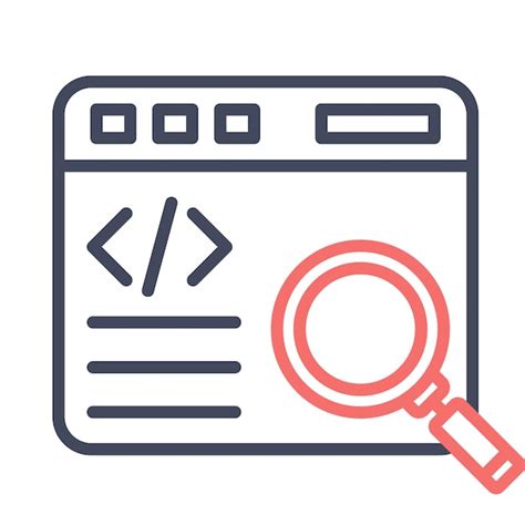 Premium Vector Code Testing Vector Illustration Style