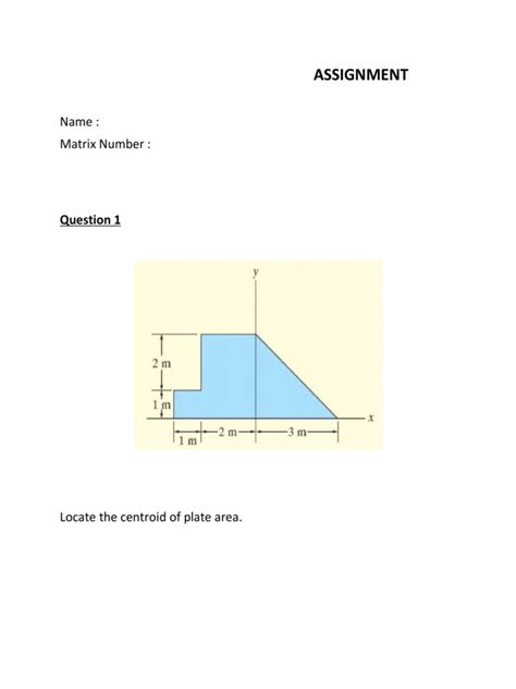 Static Assignment Individual Pdf