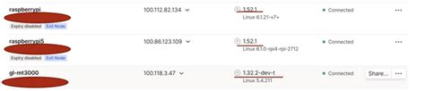 trouble using exit nodes with router gl inet router gl mt3000 r tailscale