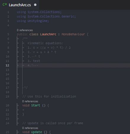 When Inside Comment Blocks Pressing The Period Key On The Keyboard Should Not Trigger