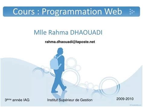 Ppt Cours Programmation Web Powerpoint Presentation Free Download
