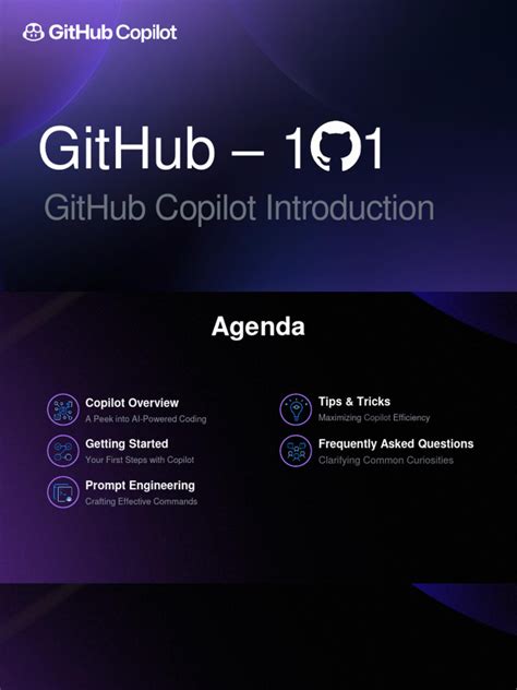 Github 101 Copilot Intro Pdf Artificial Intelligence