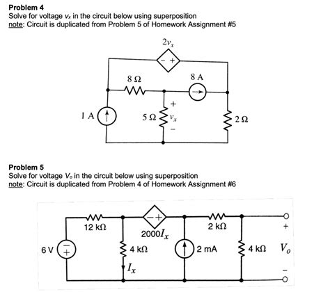 Solved Problem Solve For Voltage Vx In The Circuit Below Chegg Com